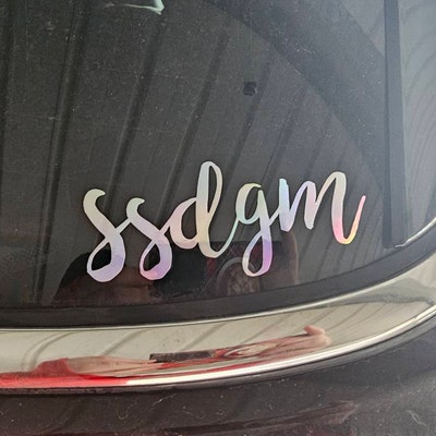 SSDGM Car Decal Large MFM My Favorite Murder Laptop Decal - Etsy