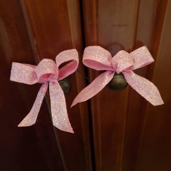 Wedding Black Tiny Bows / Set 12 Bows / Small Black Satin - Rhinestone ...