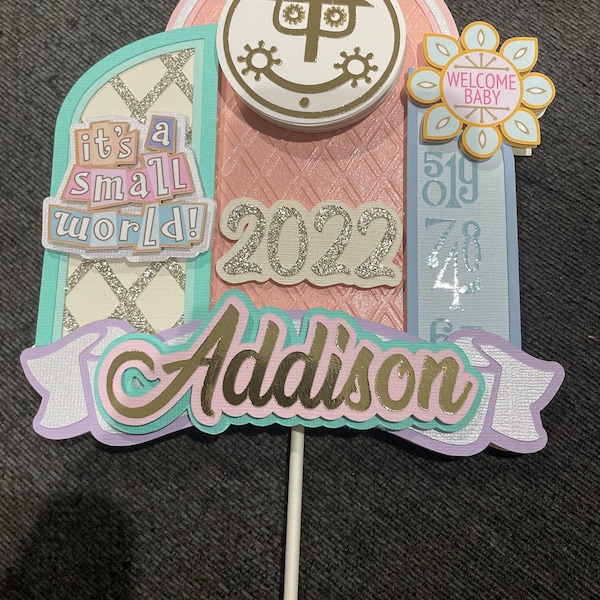 It’s a Small World Cake Topper/small World Cake Topper/it’s a Small ...