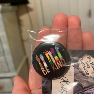 Be Kind Sign Language, Be Kind Sing Language Button Magnet, Trans Be ...