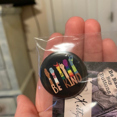 Be Kind Sign Language, Be Kind Sing Language Button Magnet, Trans Be ...