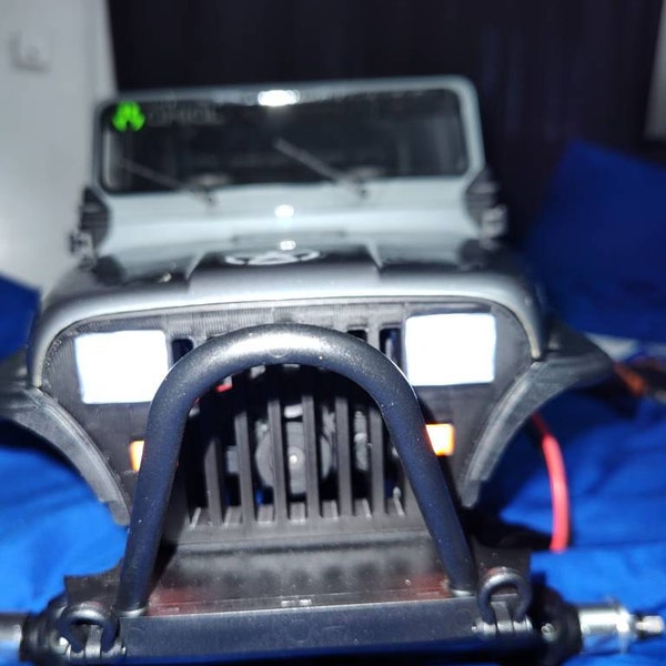 Axial CJ7 to YJ Grille Conversion SCX10 3 RC Rock Crawler - Etsy