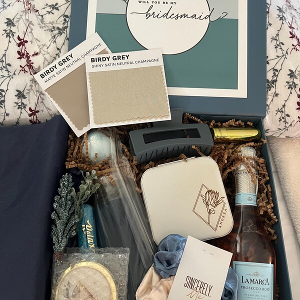 Happy Birthday Gift Box for Her, Personalized Birthday Box With Spa ...