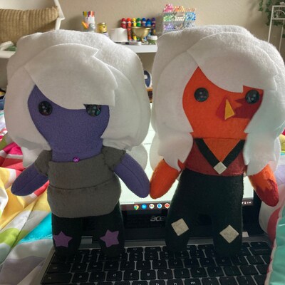 Jasper Steven Universe Crystal Gem Fleece Plush Doll - Etsy