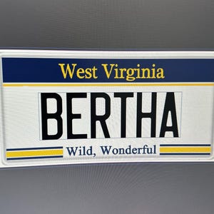 Washington WA License - Vanity Plate Blank Template Digital Printable ...