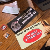 Sad Yeehaw Sad Cute Cowboy Cat Gen Z Sticker, Bumper Sticker and Magnet ...