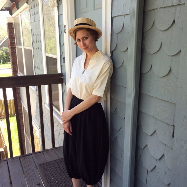 Vintage Whites Split Drawers With Lace Around the Legs, Waist 23" - Etsy