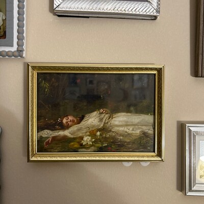 Classical Painting Ophelia by Friedrich_heyser, Printable Digital ...