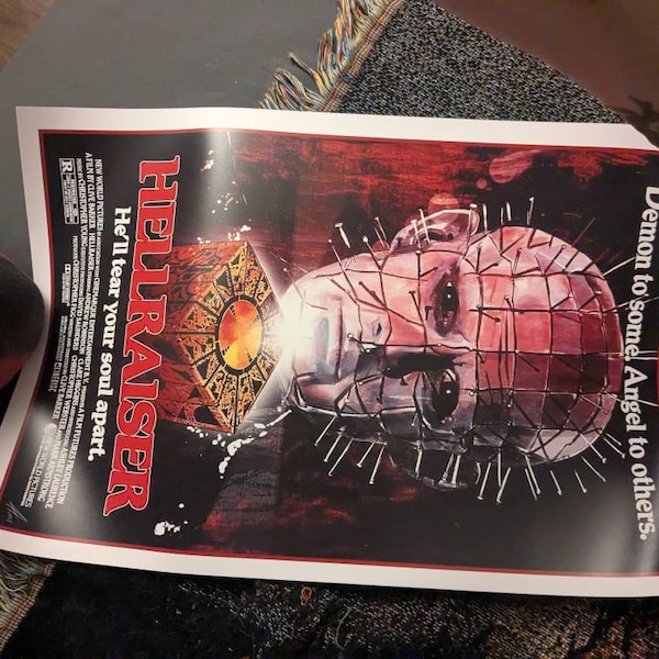 Hellraiser Pinhead(1987) Movie Poster - Wall Art - Etsy