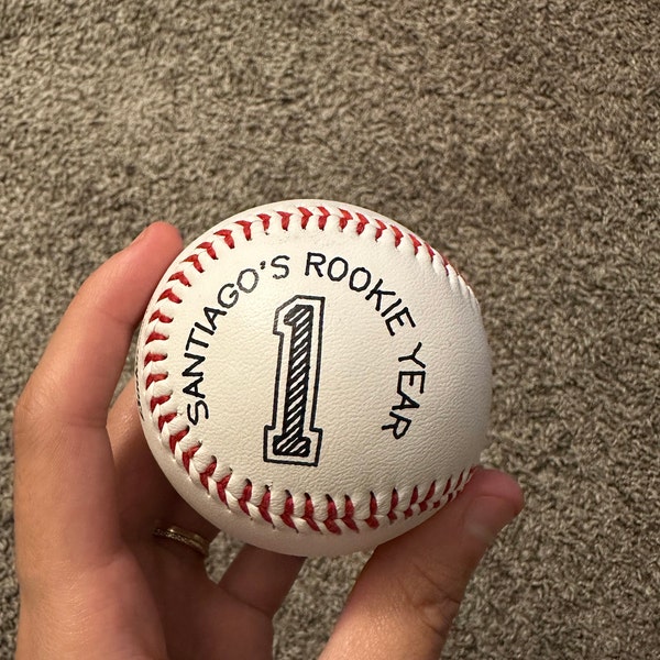 Custom Baseballs for Any Occasion Player Awards Wedding Birthday ...