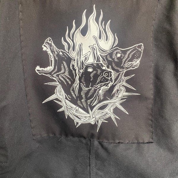 Cerberus Backpatch - Etsy