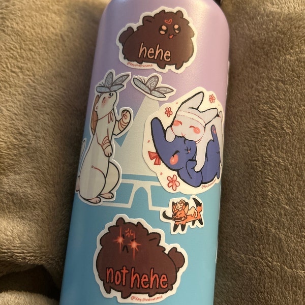 Cryptid Plushies Sticker Sheet - Etsy