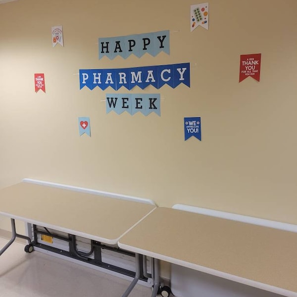 Pharmacy Week Banner Printable / Happy Pharmacy Week Decor / Pharmacy ...
