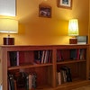 Solid Pine 8ft Tall Bookcase, Adjustable Display "heavy Duty" Library ...