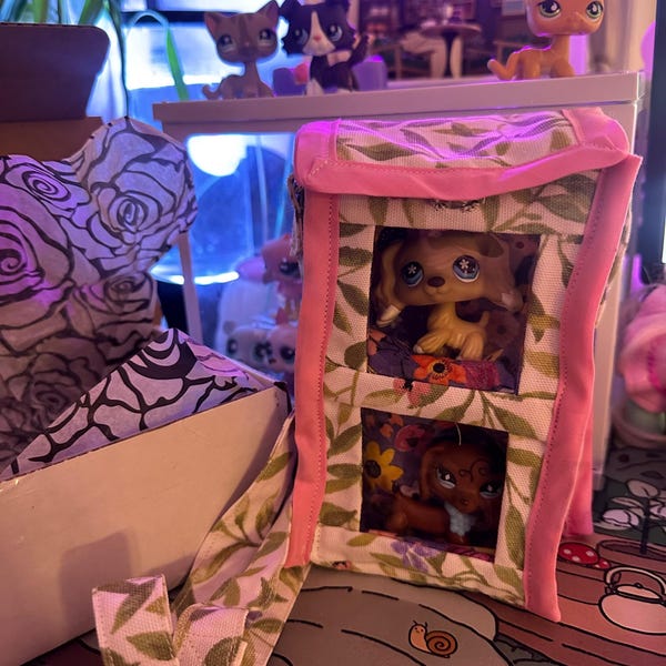 Lps Custom Corgi - Handpainted Figurine - Etsy