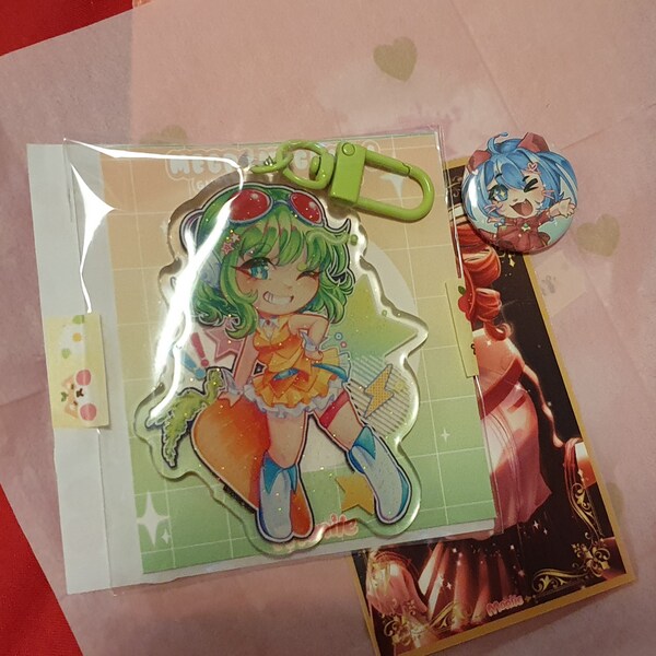 VOCALOID Charms || Miku, Rin, Len, Gumi Keychains - Etsy