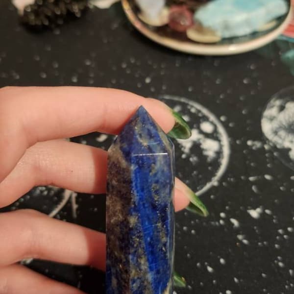 Black Obsidian Bat Crystal Natural Carved and Polished Stone Silver ...