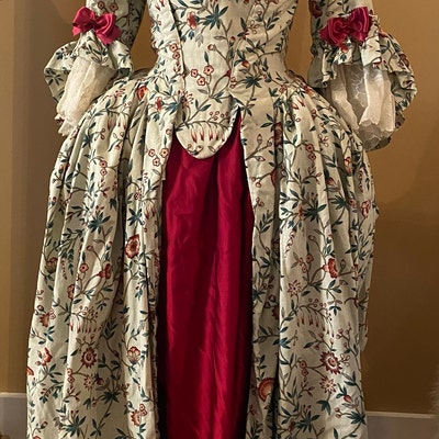 18th Century Shallow Crown Straw Hat Trimmed W/ Olive Green - Etsy