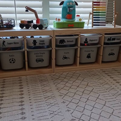 Vinyl Storage Labels Custom Organization Labels Bin Labels Storage ...