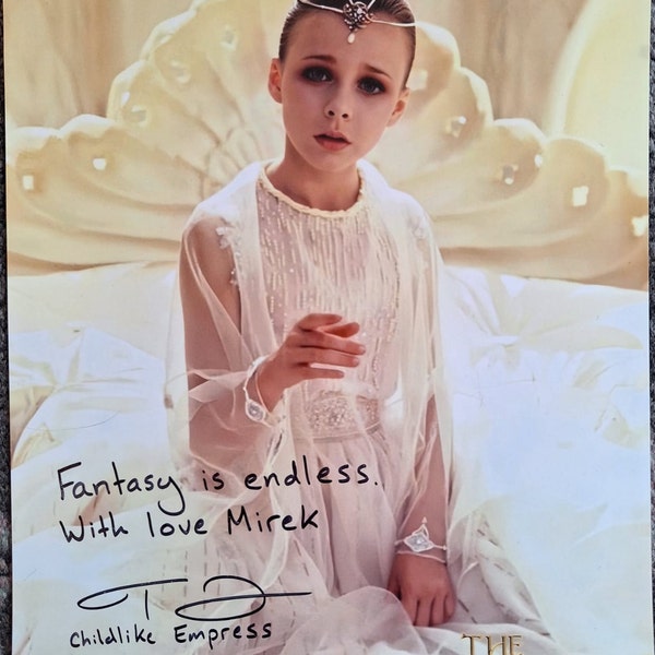 The Neverending Story Signed Childlike Empress Color Photo - Etsy