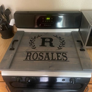 Hand Made Custom Stove Top Cover - Etsy