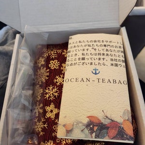 Sea Turtle Tea Bag Butterfly Pea Jasmine Tea Bag Ocean - Etsy