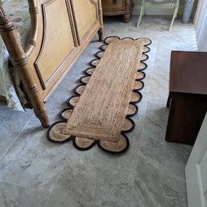 Wool Jute Kilim Dhurrie Handwoven Wool Jute Runner Bohemian - Etsy