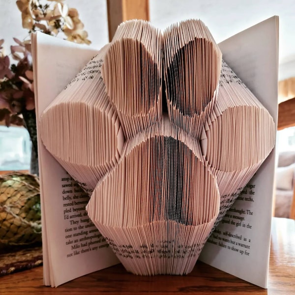 Book Folding Pattern Infinity Symbol With Love Free Instructions - Etsy