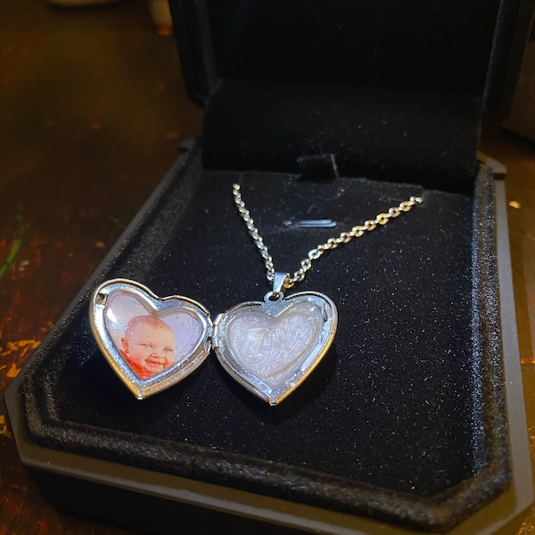 DIY Heart Locket Necklace Breast Milk Kit / Everything Included - Etsy