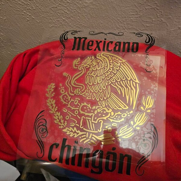 Mexicano Chingon, Latino Pride, Spanish Svg, Dia Del Papa, Vinyl Cut ...