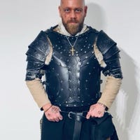 Ragnar Viking Warrior Battle Mohawk Leather Braid Hairpiece Viking Wig ...