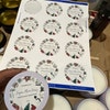 Candle Scent Sampler Card Template, Wax Melt Tester Card, Small ...