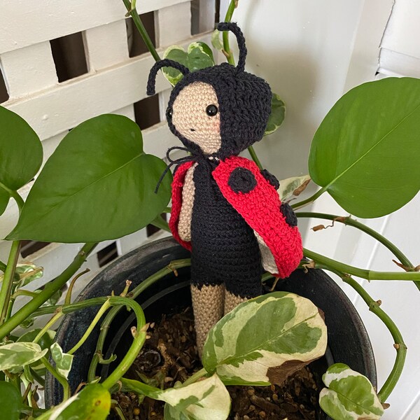 Ladybug Sprite Critter Stitch Crochet Pattern / Amigurumi - Etsy