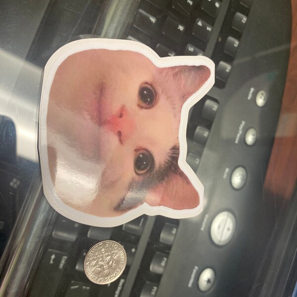 Monkas Twitch Emote Vinyl Sticker or Magnet | Laptop Stickers | MacBook ...