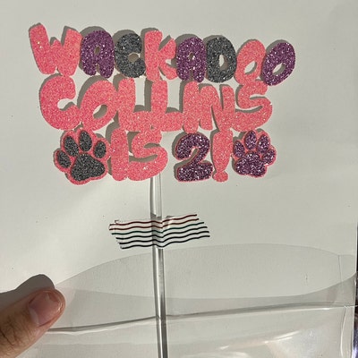 Level 13 Unlocked Cake Topper Glitter Cake Topper Gamer Cake - Etsy