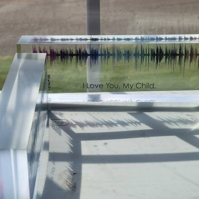 Personalized Desk Name Plate for Office Desk Printed on Acrylic Glass ...