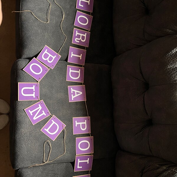 Duke Bound Banner Garland Bunting Sign Farmhouse Decoration Photo Prop ...