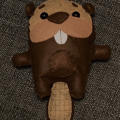 Beaver SEWING PATTERN PDF Make Your Own Plush Animal Toy - Etsy