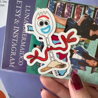 Forky Sticker, Toy Story Sticker, Bujo Stickers, Disney Laptop Sticker ...