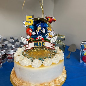 Sonic and Friends Cake Topper - Etsy