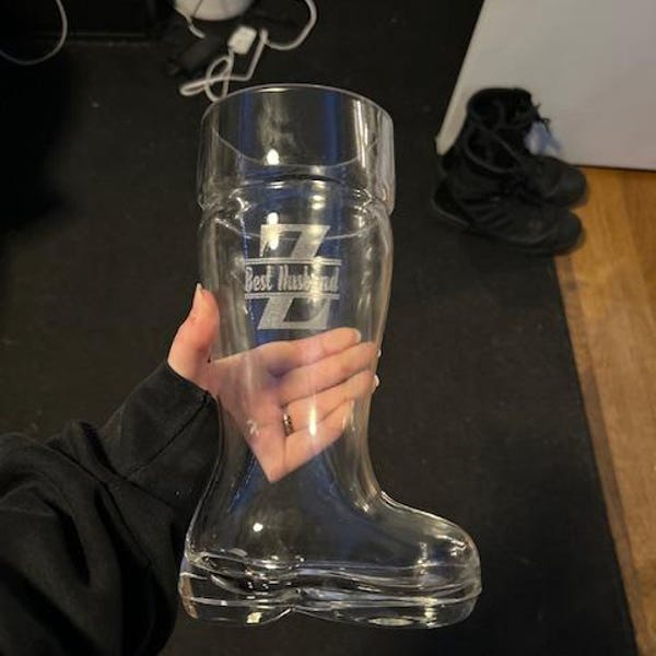 Personalized Beer Boot - Das Boot - Custom Boot Glasses - Big Beer Mug ...