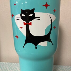 Astro Atomic Diamond DECAL Mailbox Address Numbers Retro Mid | Etsy