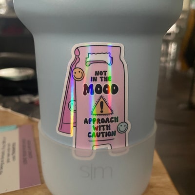 Not in the Mood Throwback Waterproof Sticker Decal/millennial 90s ...