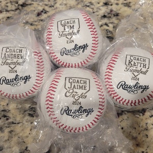 Graduate Senior Engraved Personalized Baseball Gift - Etsy