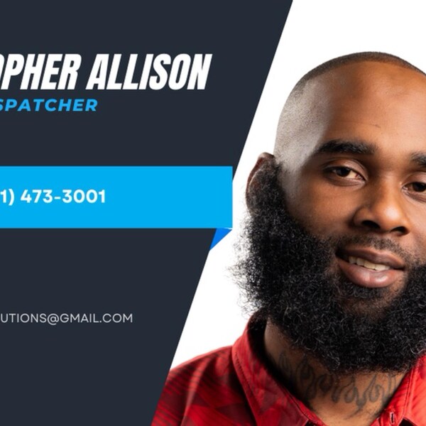 Dispatcher Business Card Canva Template, Logistics & Trucking Business ...