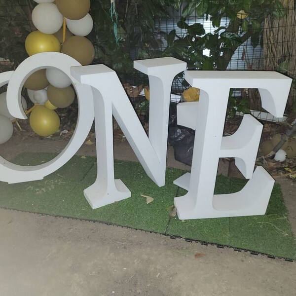 BABY Letters Set of 4 Letters Wedding Letter Love Party Marquee Letters ...