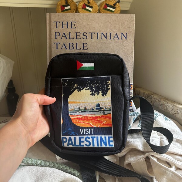 Black Palestine Keffiye Heart Embroidered Patch to Iron on or Sew on ...