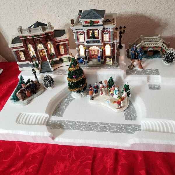 Village Display Platform C31large Dept56 Lemax Dickens Snow Village ...