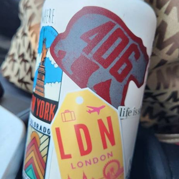 Savannah, Georgia Sticker or Magnet / Travel Sticker / Waterproof Vinyl ...