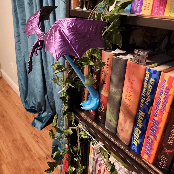 Crossover Light up Book Nook USB UV 3D Printed Bookshelf Decor - Etsy